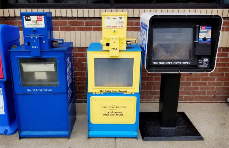 Empty News Stands